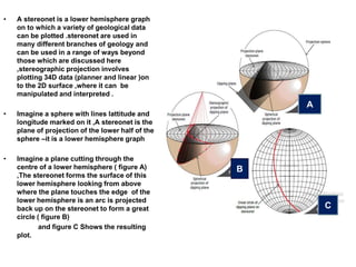 Stereographic projection | PPTX | 3-D Graphics | Computer Software and ...