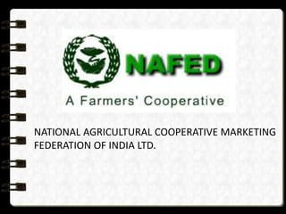 Nafed and tanfed | PPTX