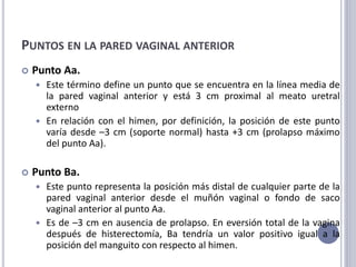 PROLAPSO DE ORGANOS PELVICOS | PPTX
