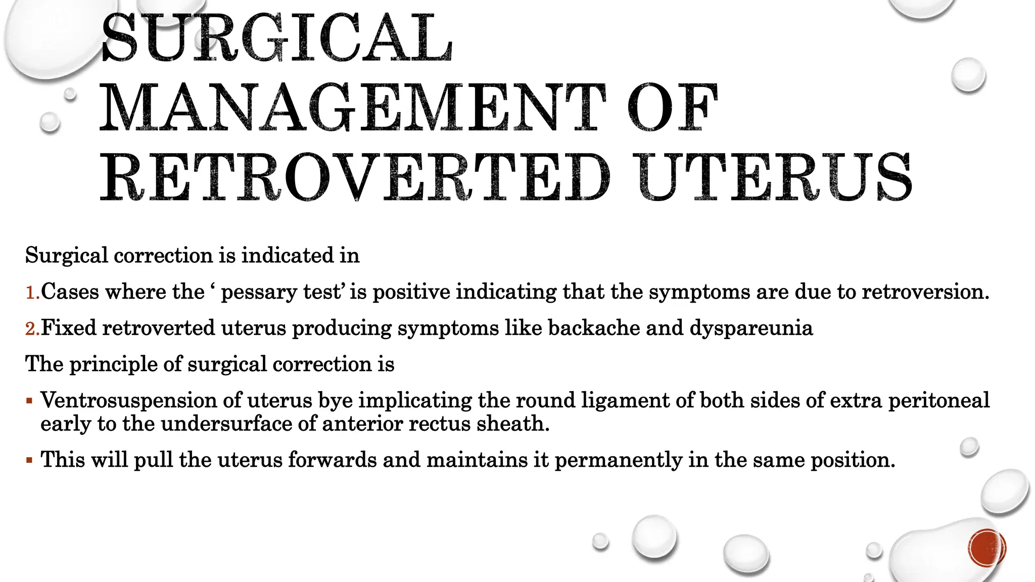 Retroverted uterus | PPTX