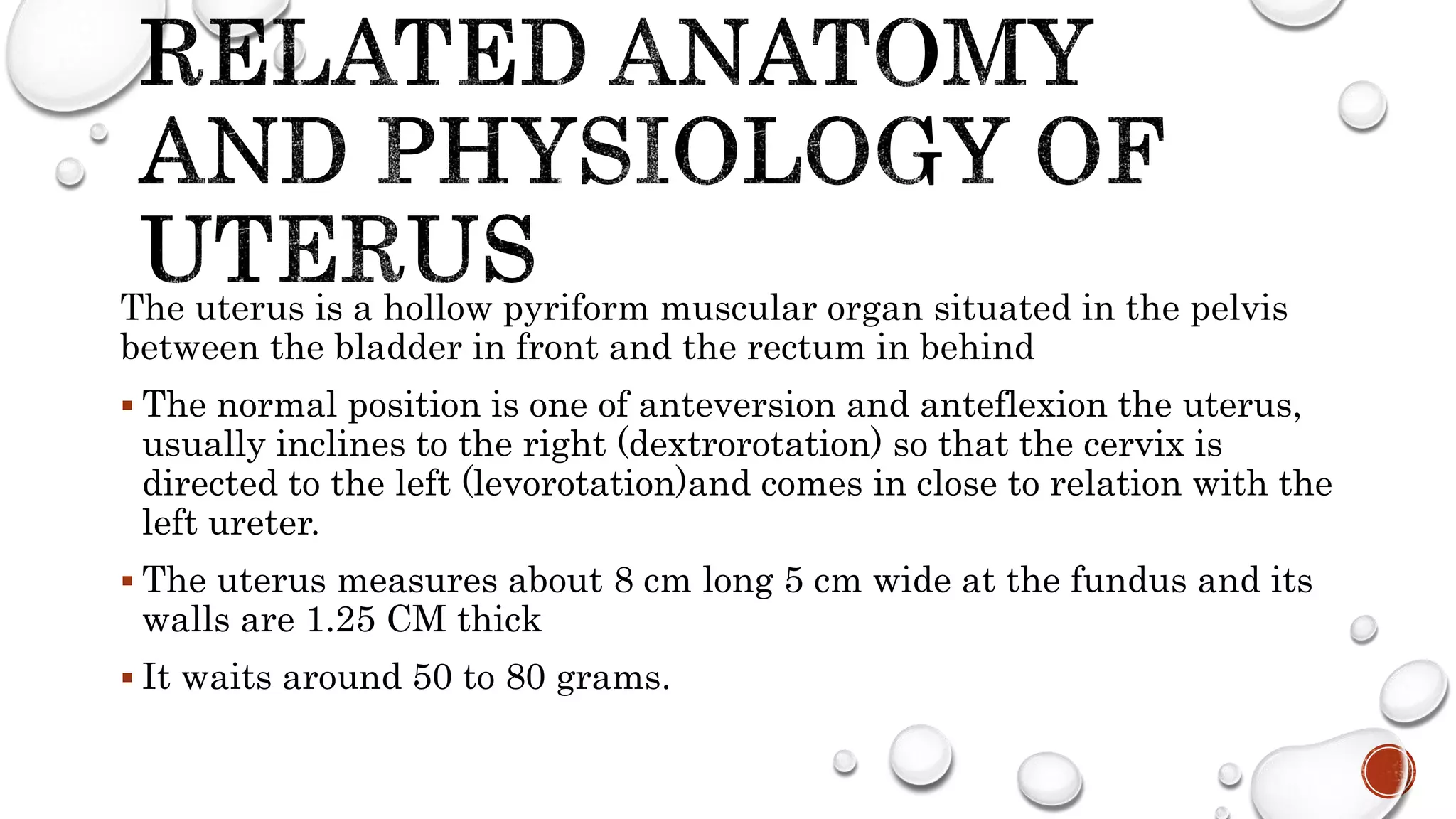 Retroverted uterus | PPTX