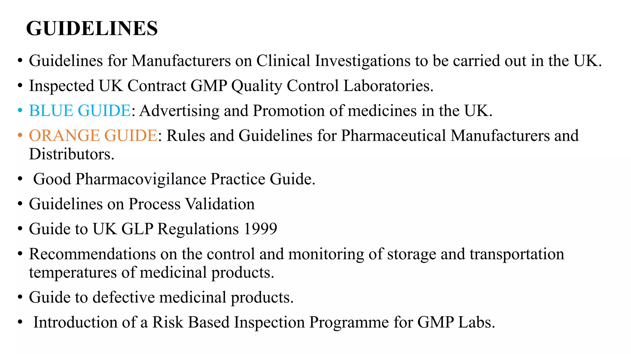 Medicines and Healthcare products Regulatory Agency(MHRA) | PPTX