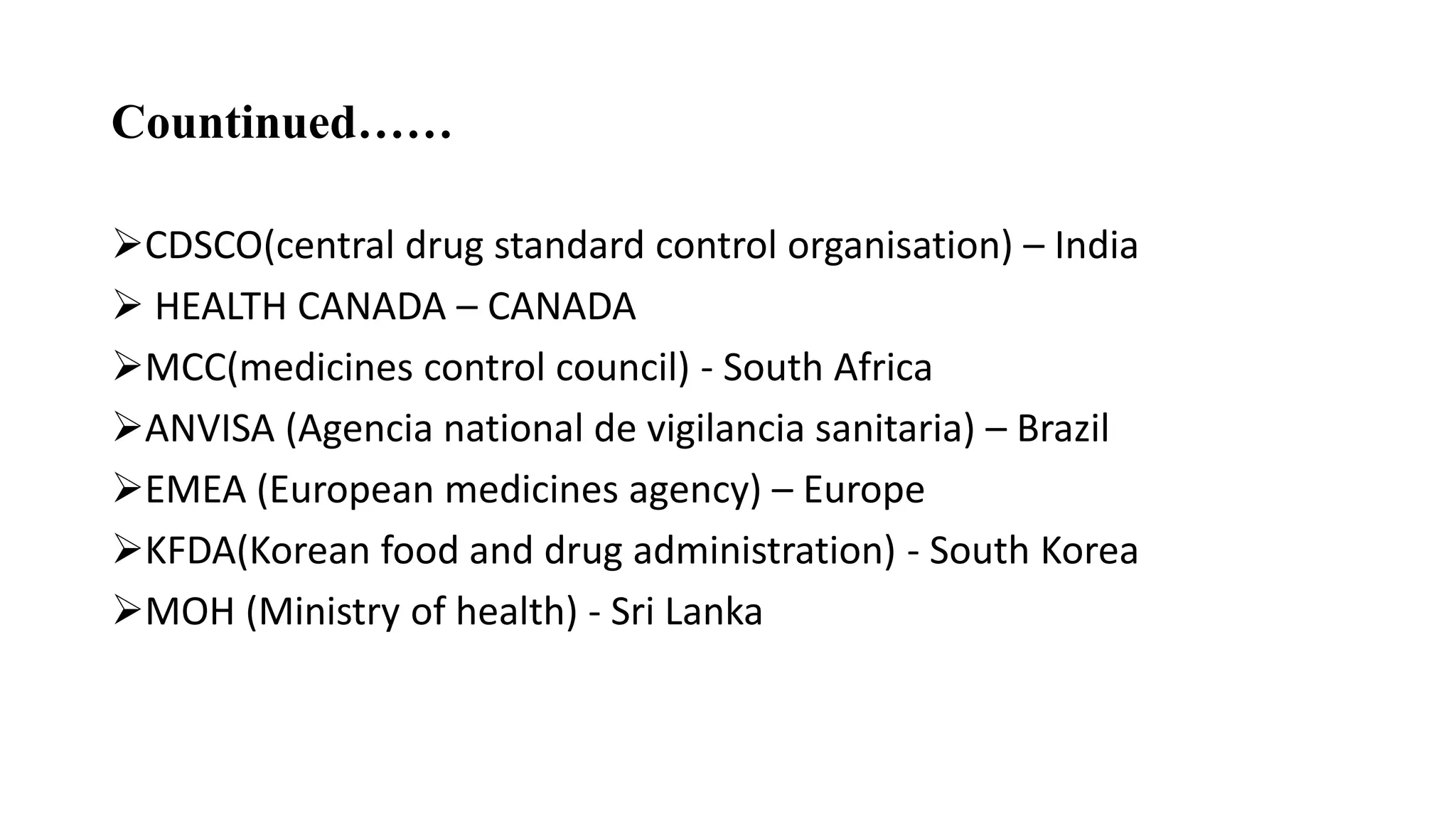 Medicines and Healthcare products Regulatory Agency(MHRA) | PPTX