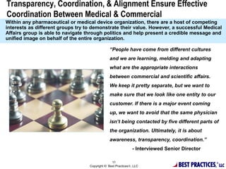 Medical Affairs Resources, Structures, and Trends (UPDATE) - Report ...