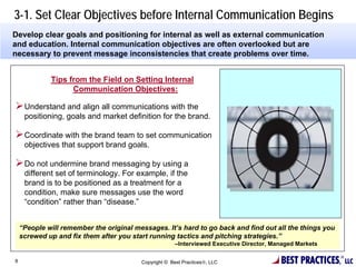 Best Practices for Internal Communications Regarding Brands & Disease ...