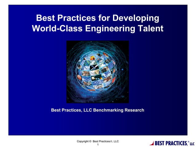 Best Practices for Developing World-Class Engineering Talent | PPT