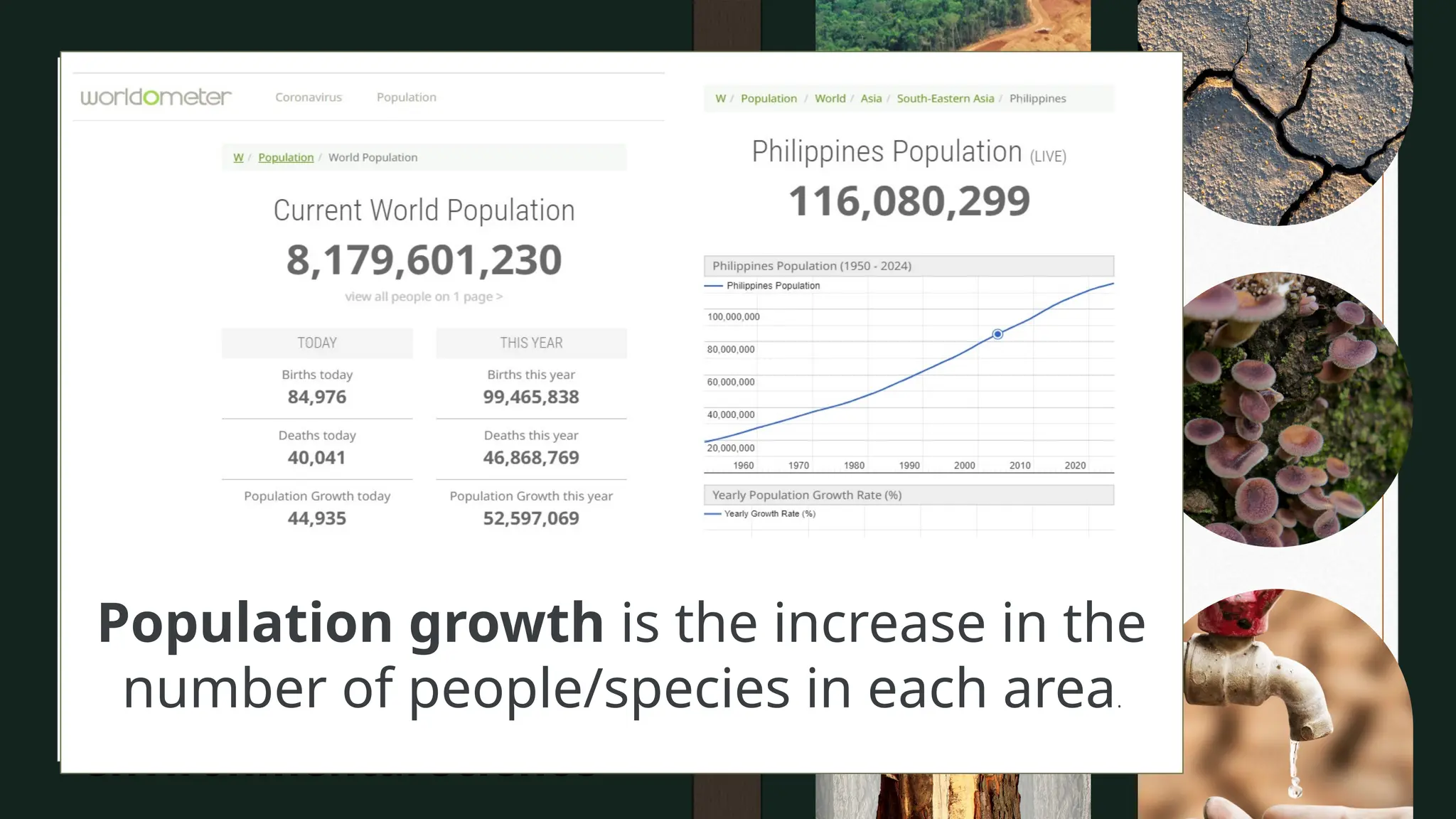 ENVIRONMENTAL SCIENCE - Pop. Growth.pptx