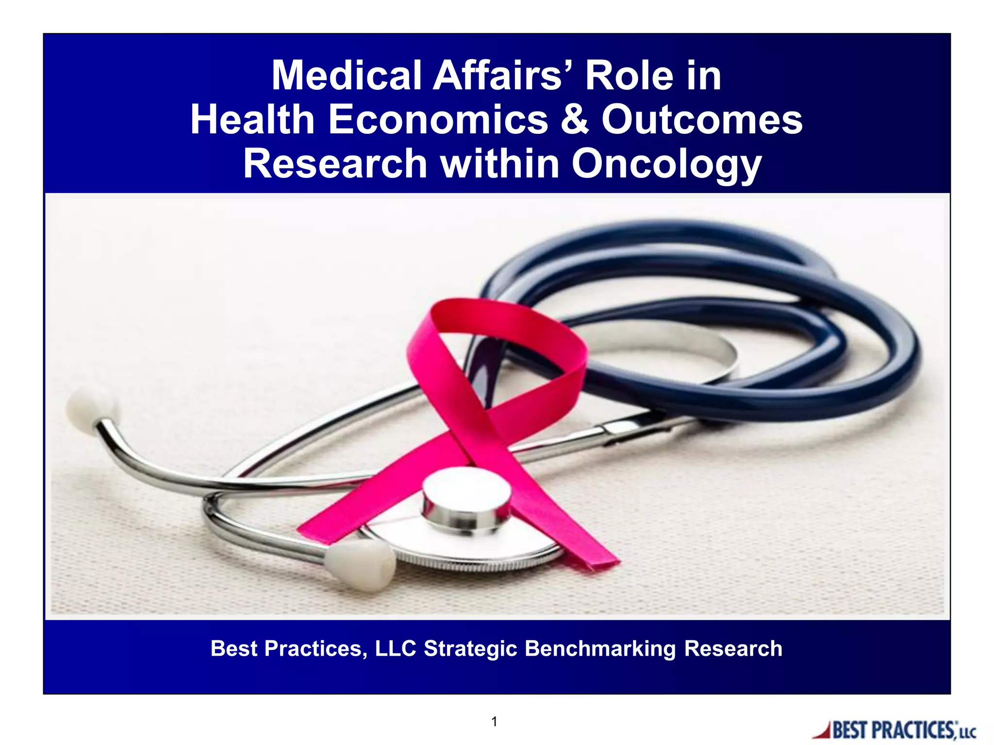 Optimize the Role of Medical Affairs in Health Economics & Outcomes ...