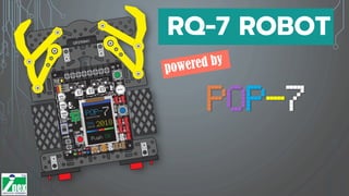 POP-7 Robot with RQ-7 Platform (PDF) | PDF