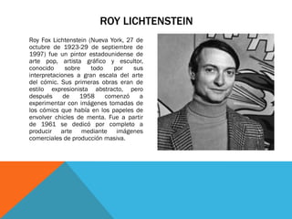 Pop Art (Arte Pop) | PPT