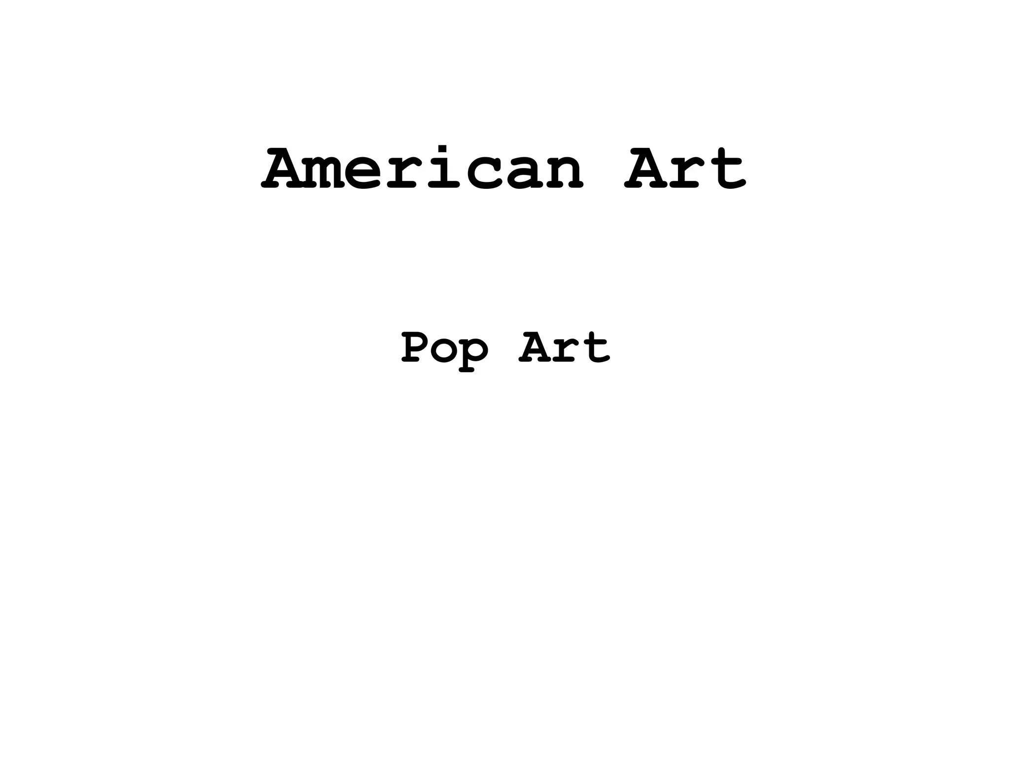 SHGC Pop Art - Part 1 | PPT