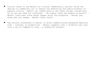 SHGC Pop Art - Part 1b | PPT