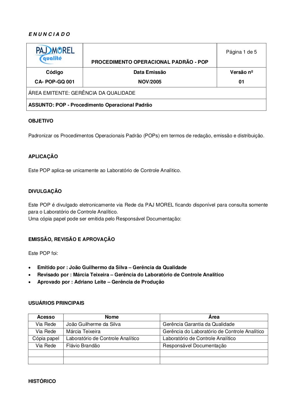 Pop+ +procedimento+operacional+padrao