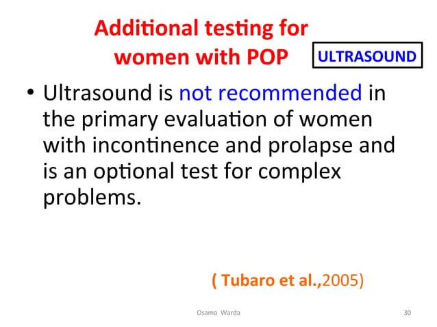 Pop q (new) | PDF | Reproductive Health | Diseases and Conditions