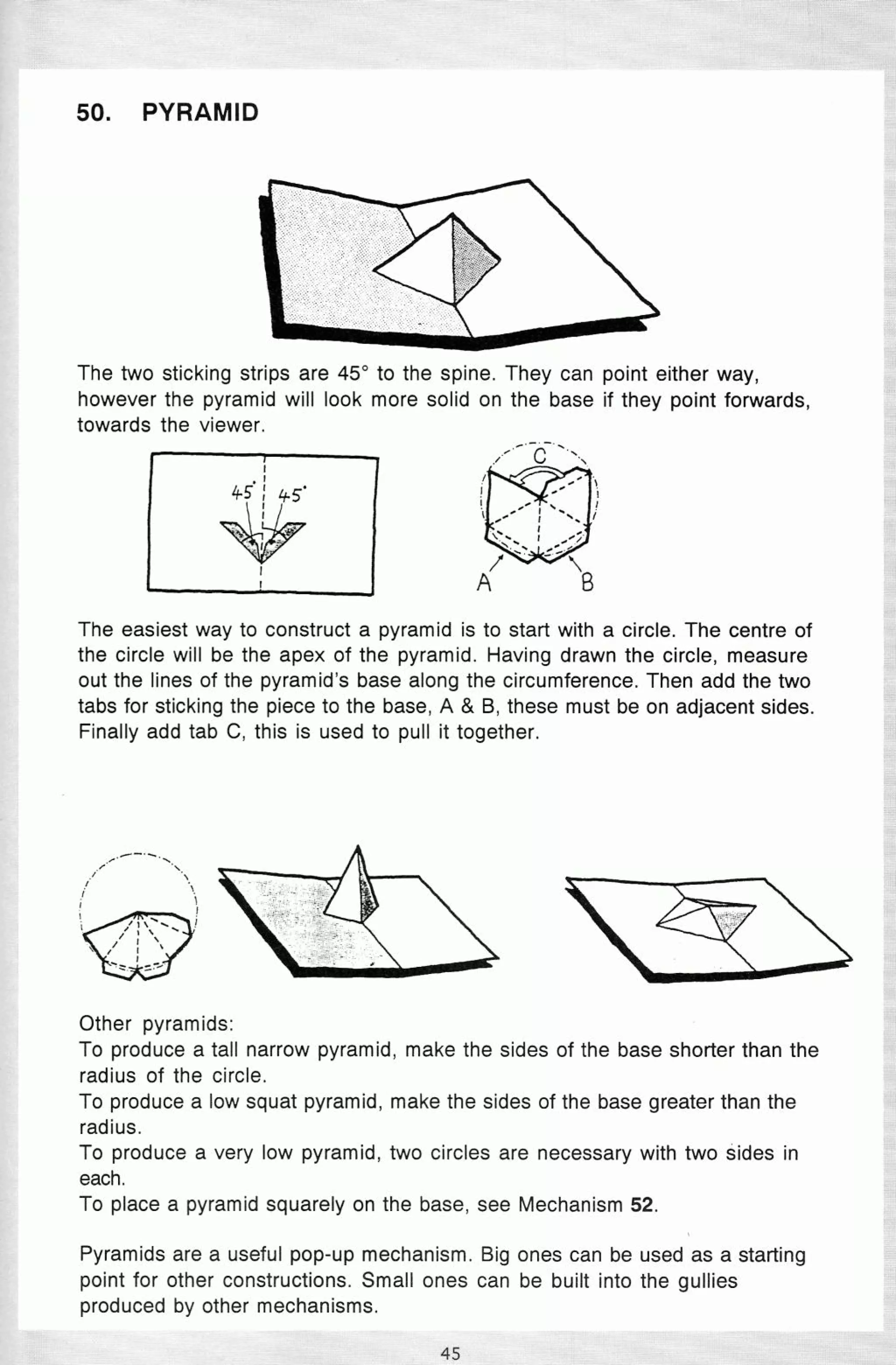 Pop up! a manual of paper mechanisms - duncan birmingham (tarquin books ...
