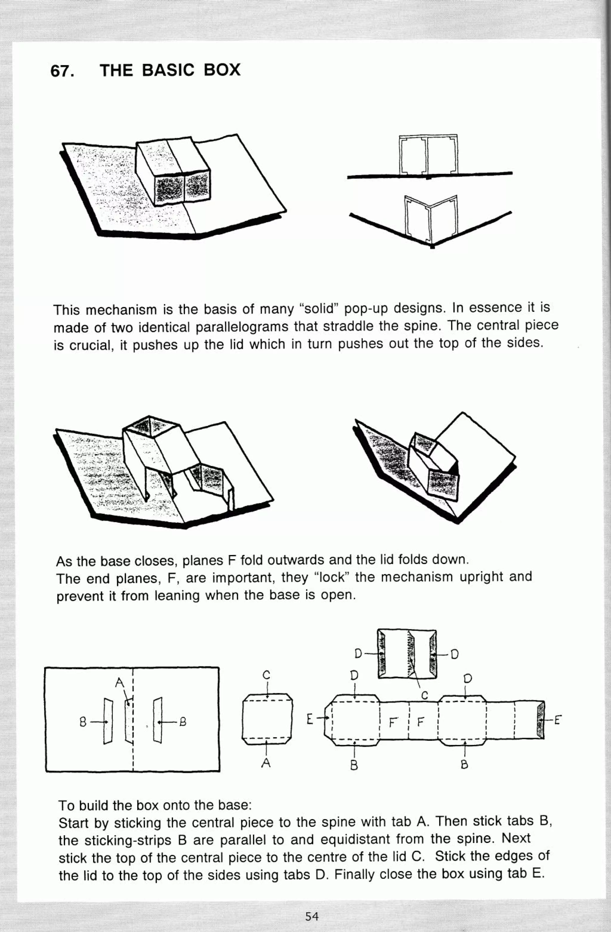 Pop up! a manual of paper mechanisms - duncan birmingham (tarquin books ...