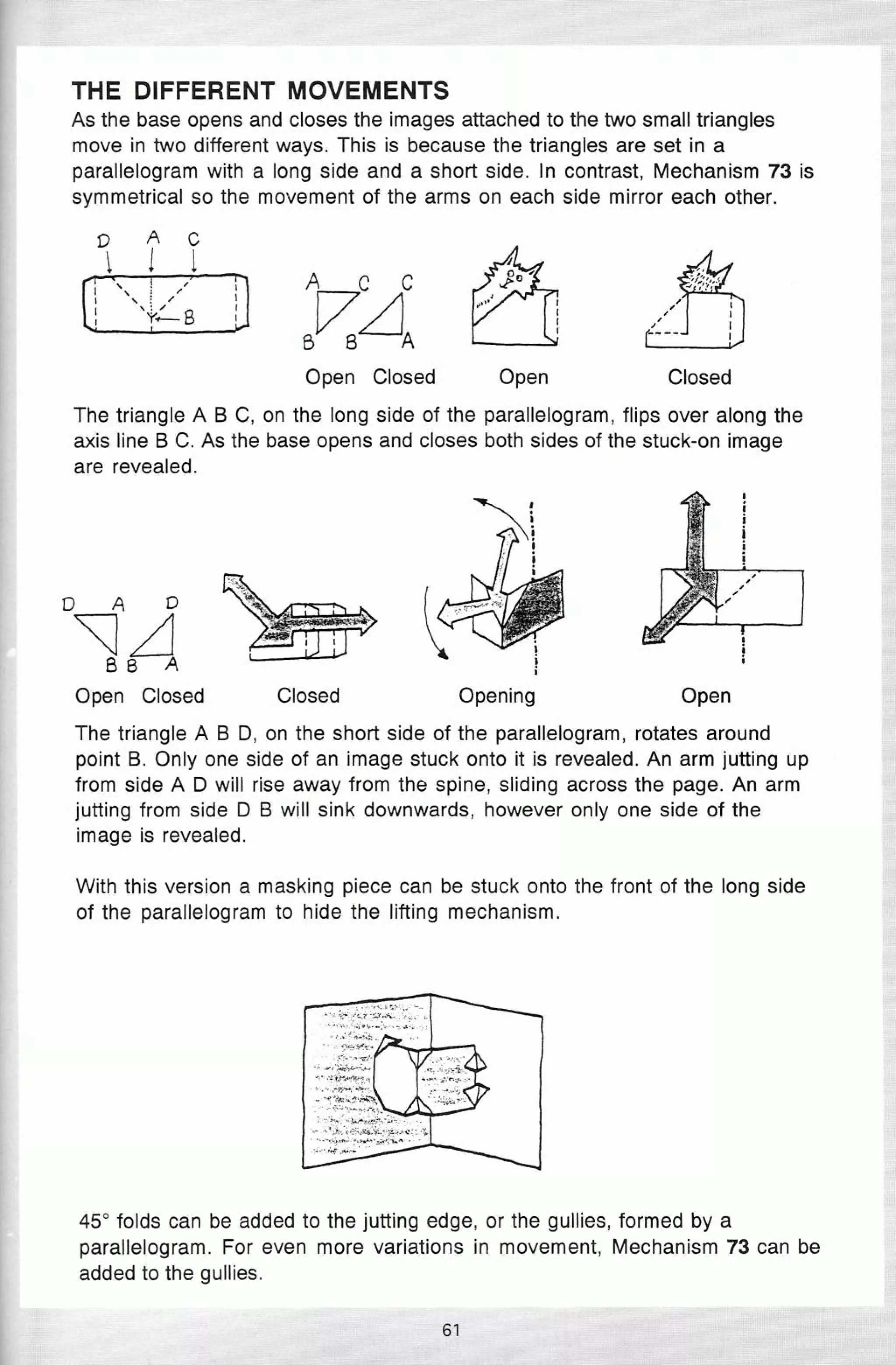 Pop up! a manual of paper mechanisms - duncan birmingham (tarquin books ...
