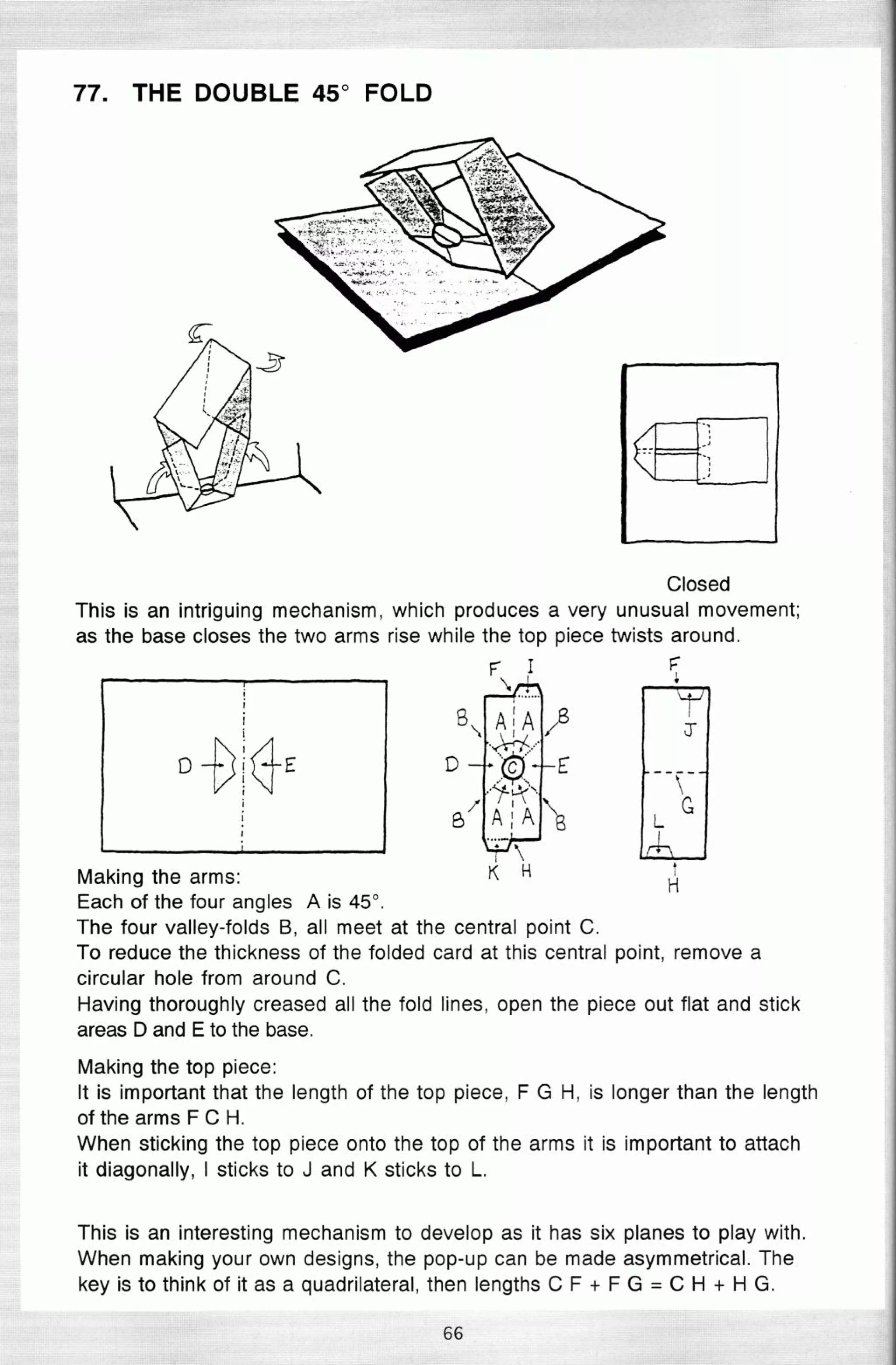 Pop up! a manual of paper mechanisms - duncan birmingham (tarquin books ...