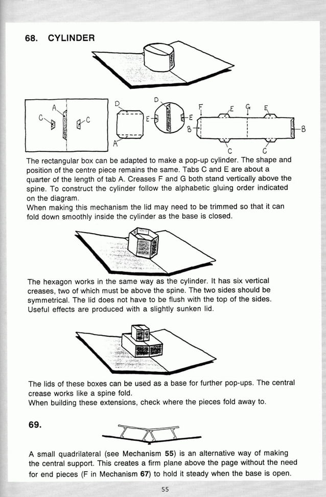 Pop up! a manual of paper mechanisms - duncan birmingham (tarquin books ...
