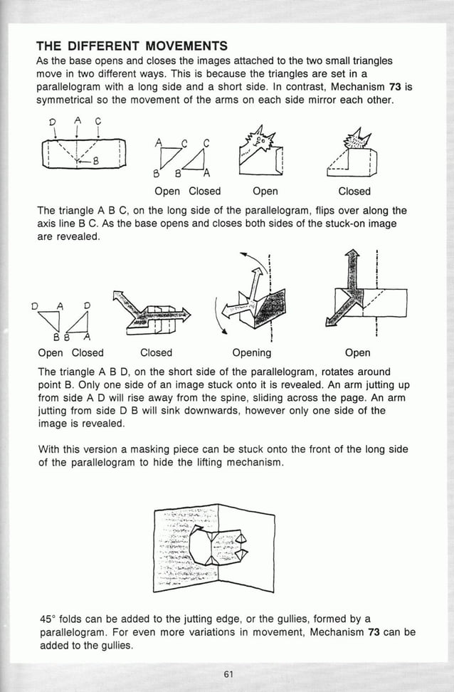 Pop up! a manual of paper mechanisms - duncan birmingham (tarquin books ...