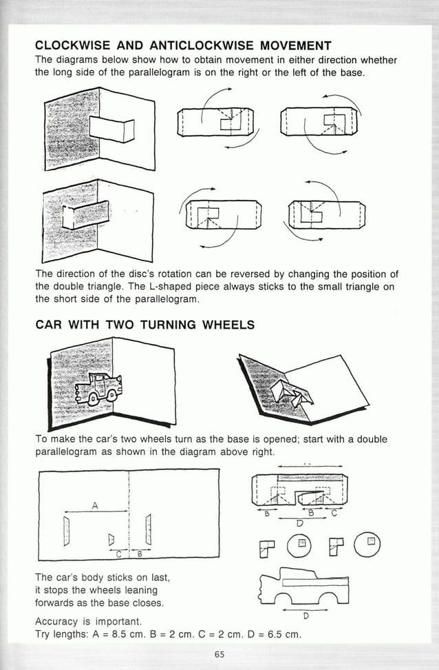 Pop up! a manual of paper mechanisms - duncan birmingham (tarquin books ...