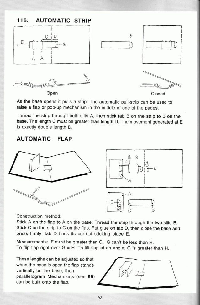 Pop up! a manual of paper mechanisms - duncan birmingham (tarquin books ...