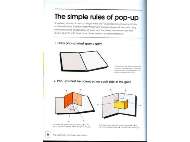 Pop up design and paper mechanics | PPTX | Arts and Crafts | Hobbies ...