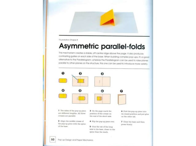 Pop up design and paper mechanics | PPTX | Arts and Crafts | Hobbies ...