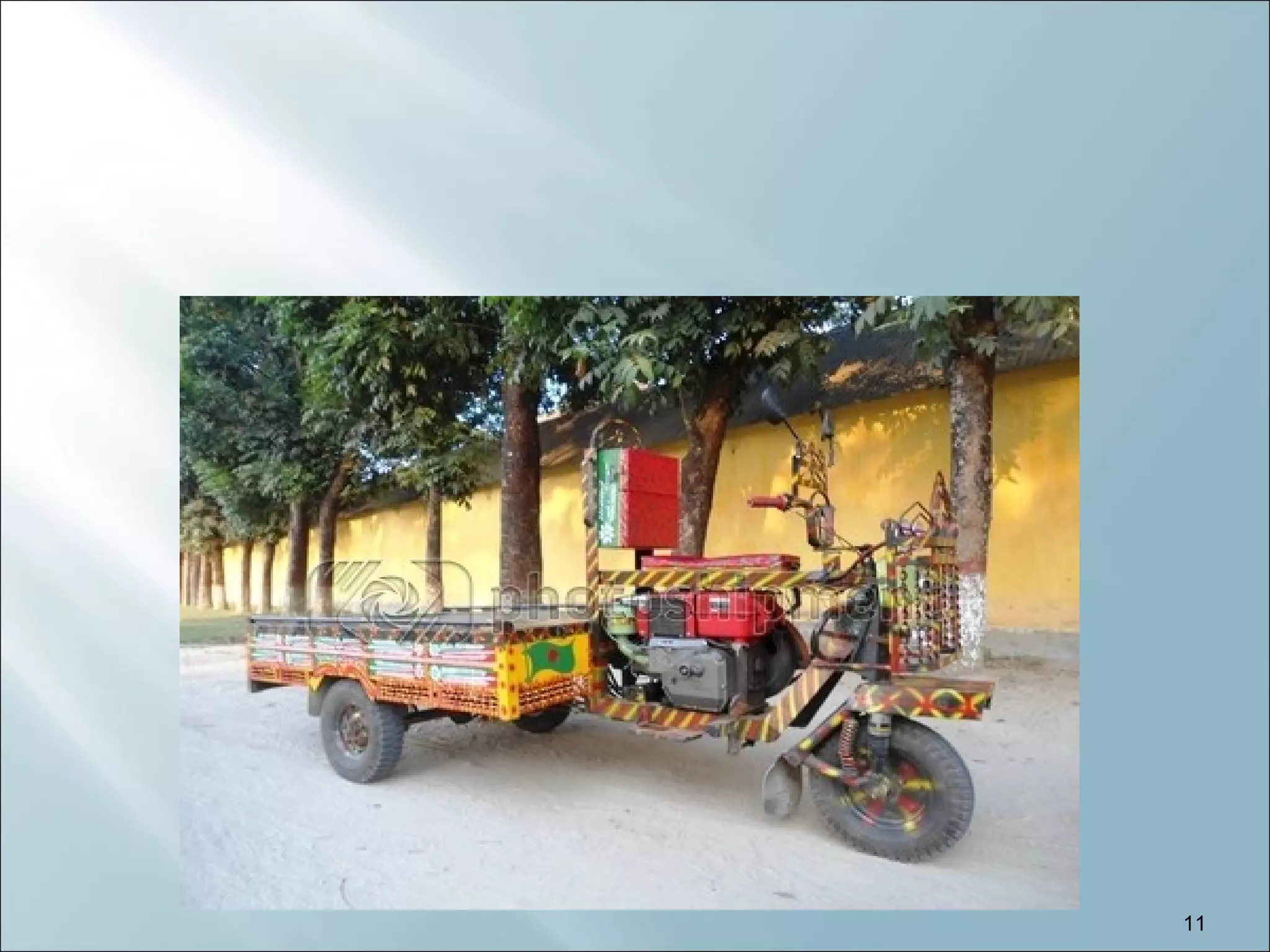 Small motor carrier in perspective of Bangladesh transportation | PPT