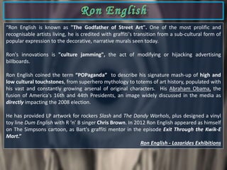 The POPaganda of Ron English - The Godfather of Street Art (PowerPoint ...