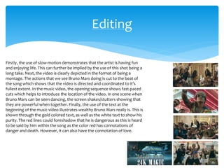 Pop Music Video Analysis | PPTX