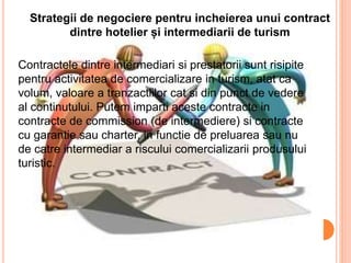 Tehnici de negociere in turism | PPTX