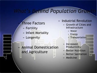 Human Population and the Environment | PPTX