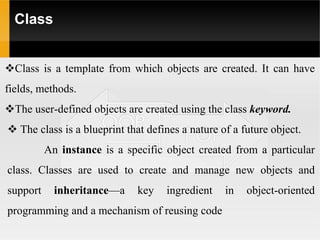 POP vs OOP Introduction | PPTX
