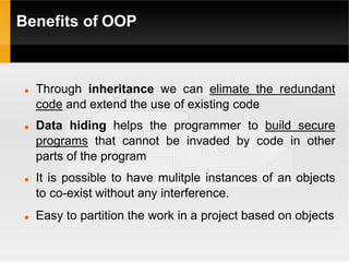 POP vs OOP Introduction | PPTX