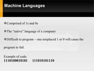POP vs OOP Introduction | PPTX
