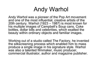 Pop art | PPT