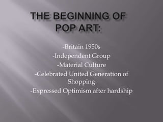 Pop Art | PPT