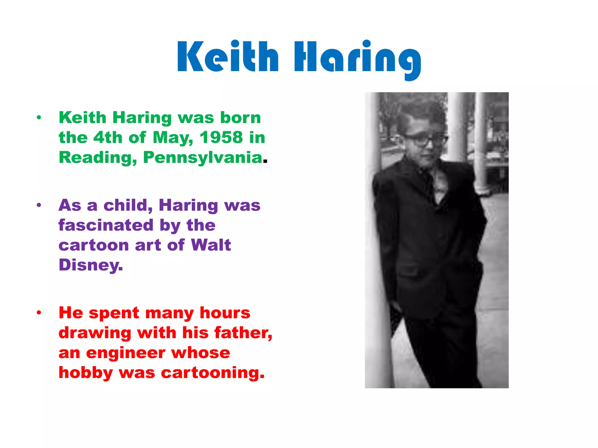 keith Haring for kids | PPTX