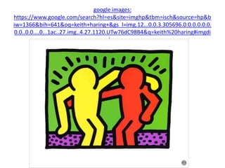 keith Haring for kids | PPTX