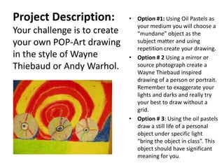 Pop Art Project | PDF