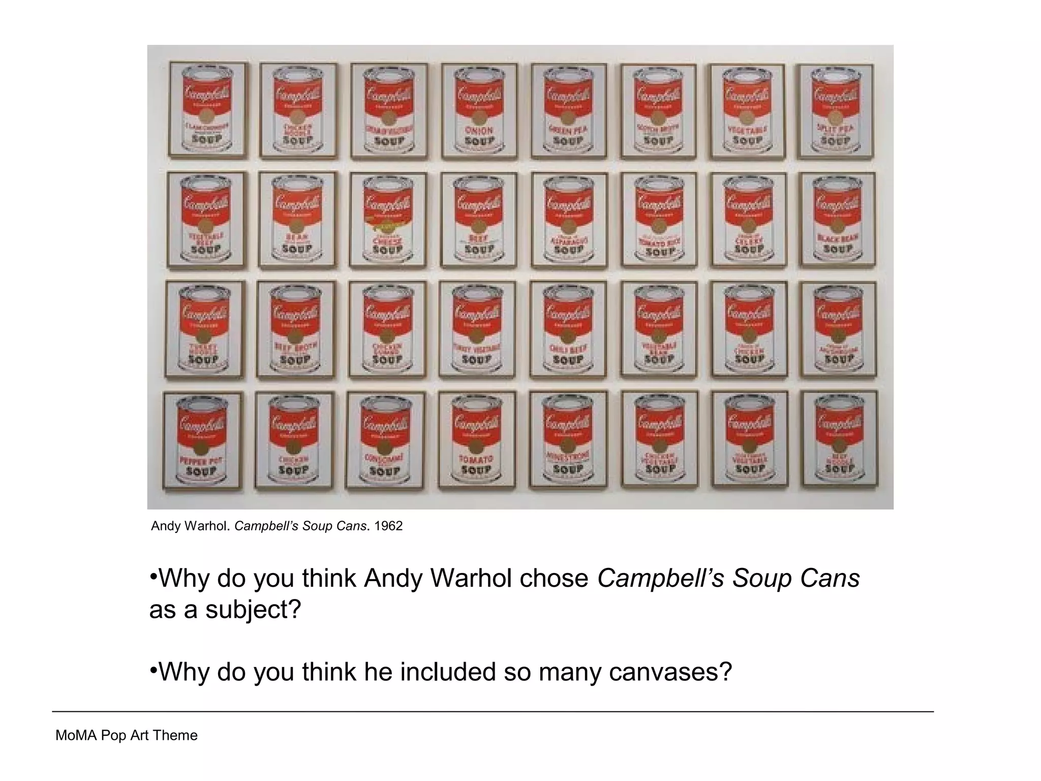 Pop art appropriation (1) - not created by Tania Sheko | PPT