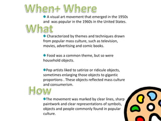 Pop art food | PPT
