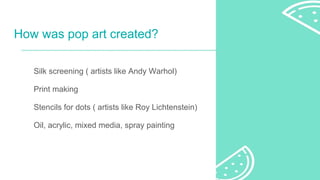 Pop art for kids | PDF