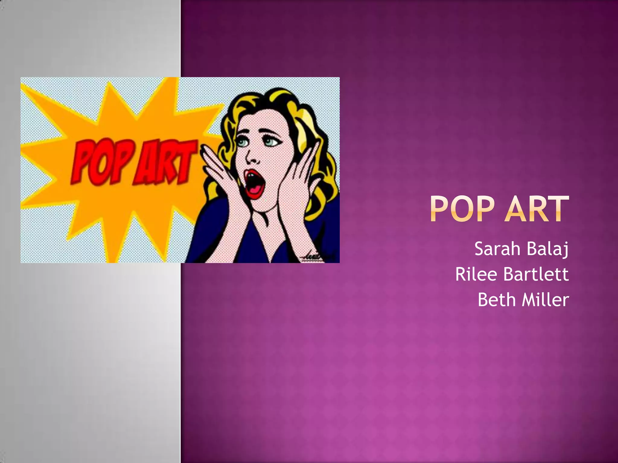 Pop Art Powerpoint | PPTX
