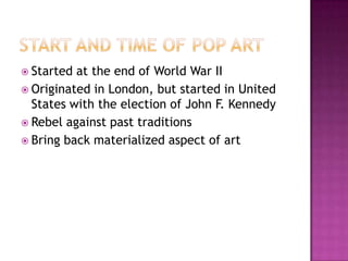 Pop Art Powerpoint | PPTX