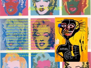 Pop art presentation | PPTX