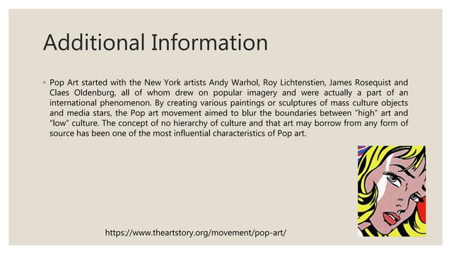 Pop art presentation | PPT