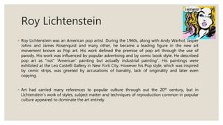 Pop art presentation | PPT