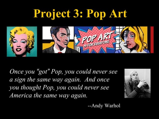 Pop art slideshow | PPT | Modern Art | Fine Art